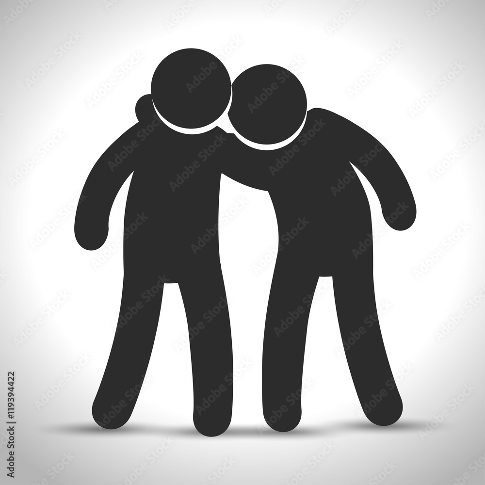 people who help icon Stock Vector | Adobe Stock