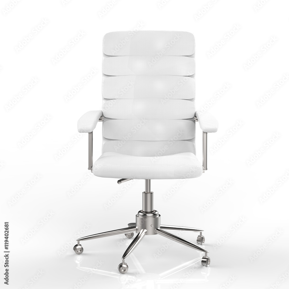 white office chair Stock Photo | Adobe Stock