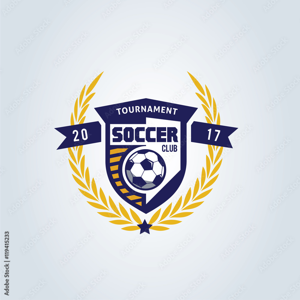 Football college logo,football logo,vector logo template Stock Vector ...