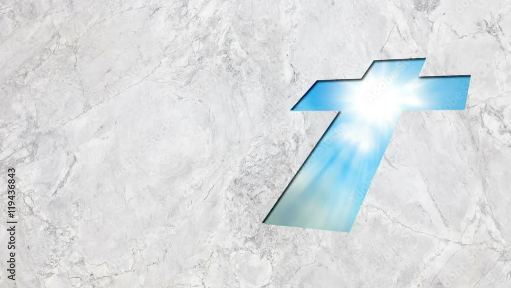 Religion intro background. Christian cross. Funeral background Stock ...