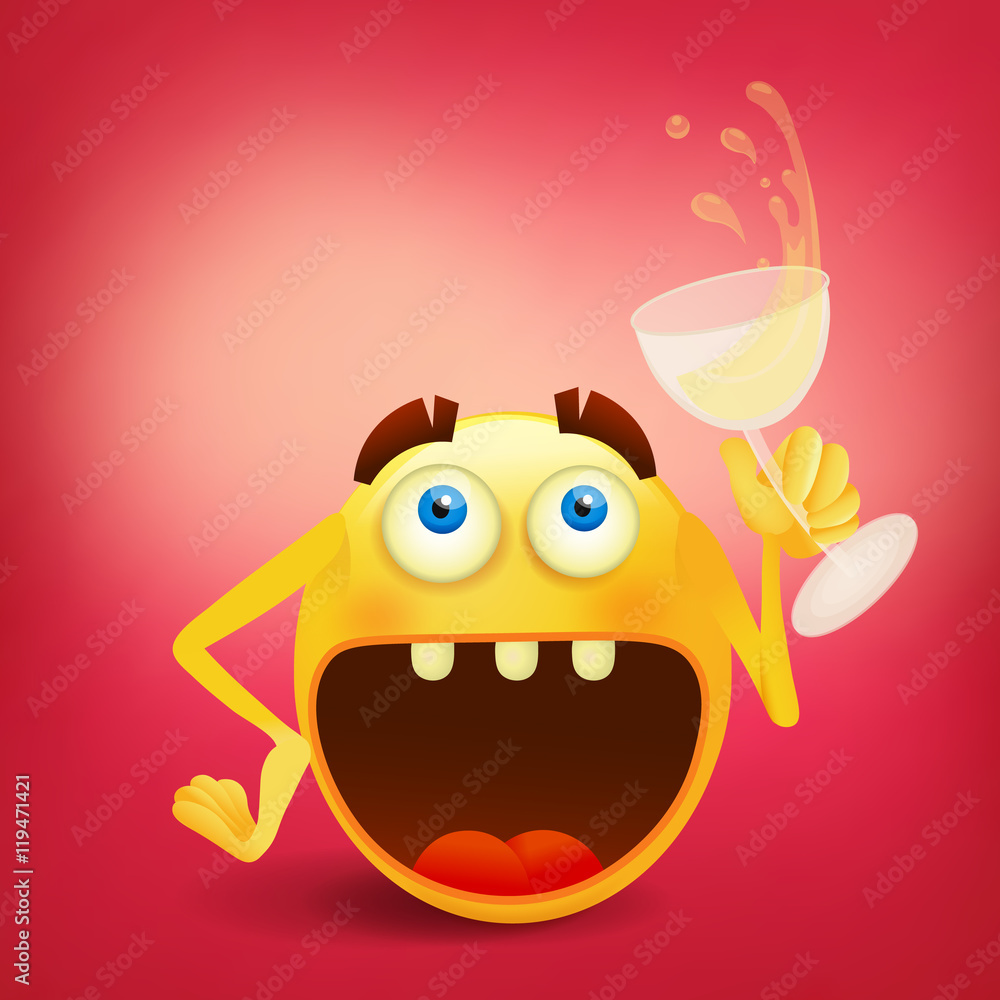 Wine Smiley