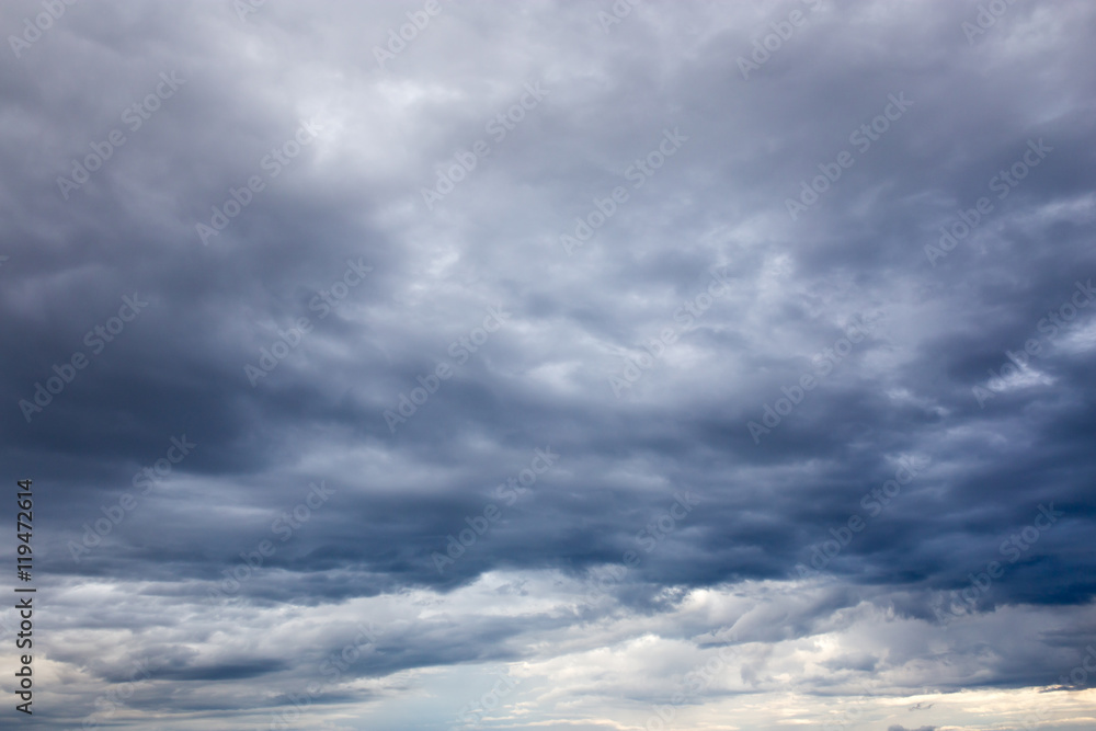 black clouds in the sky as the background Stock Photo | Adobe Stock