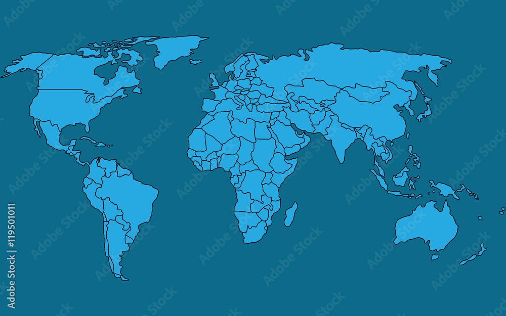 world map vector Stock Vector | Adobe Stock world map vector Stock Vector | Adobe Stock