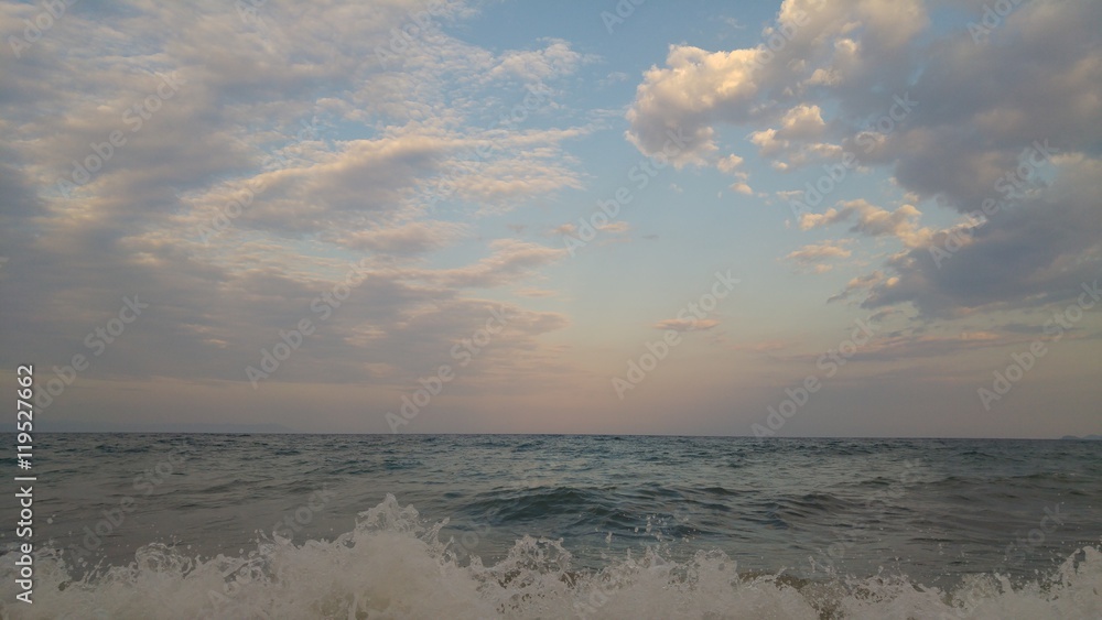 Beautiful sea landscape. Stock Photo | Adobe Stock