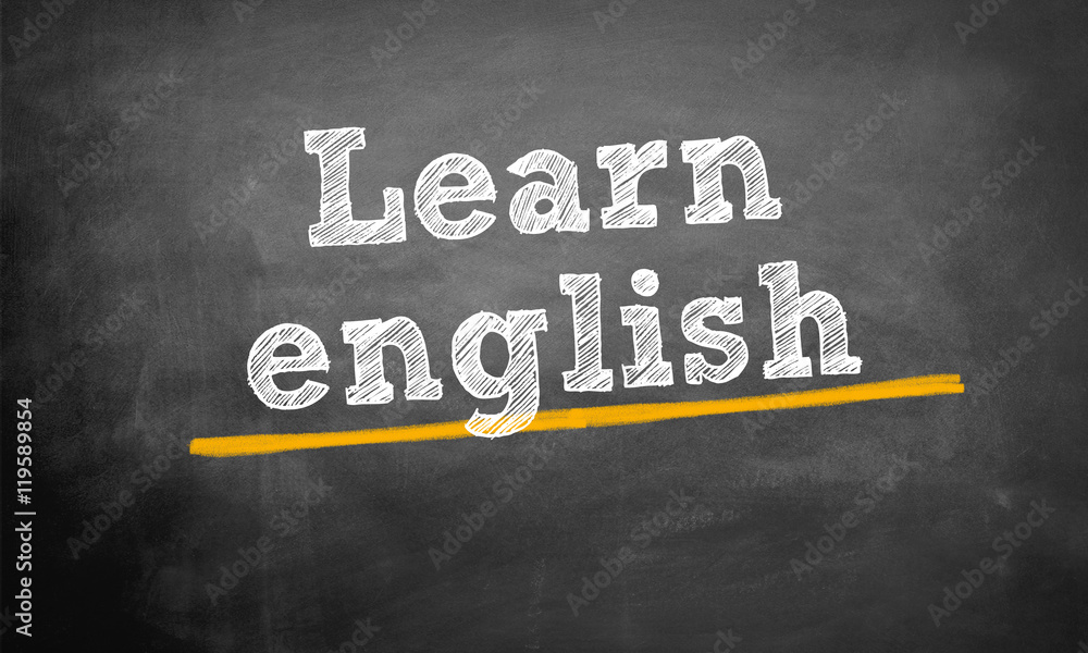 Learn English Stock Photo | Adobe Stock