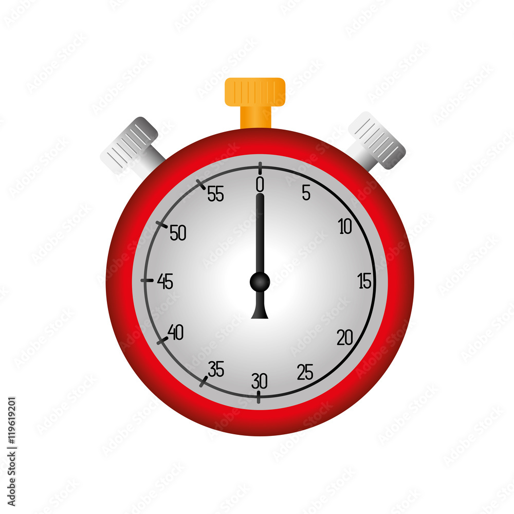 chronometer time match vector illustration eps 10 Stock Vector | Adobe ...