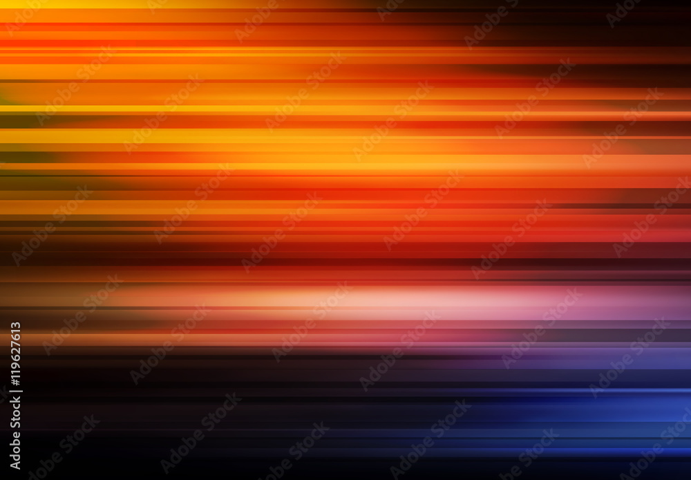Colorful Striped Background. Abstract vector background with horizontal ...