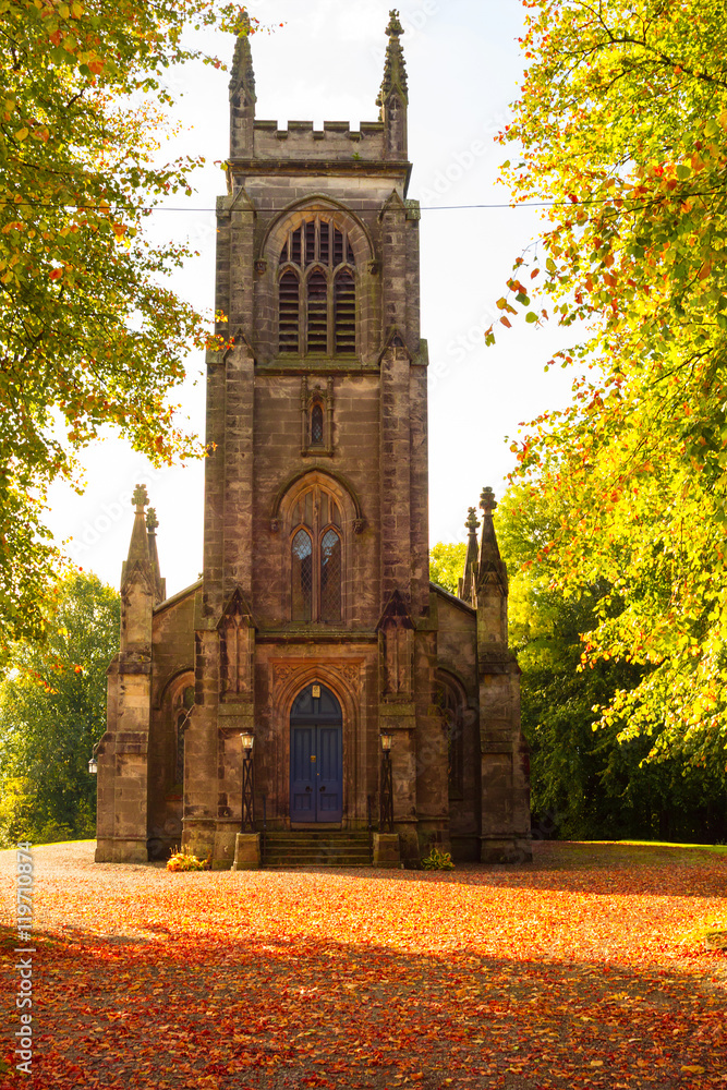 Old Scottish church, Stirlingshire, Scotland, UK Stock Photo | Adobe Stock