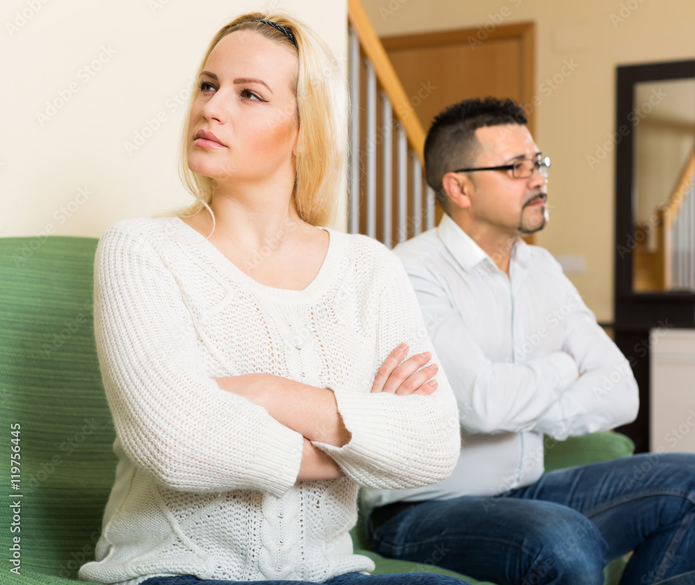 Family quarrel at home Stock Photo | Adobe Stock