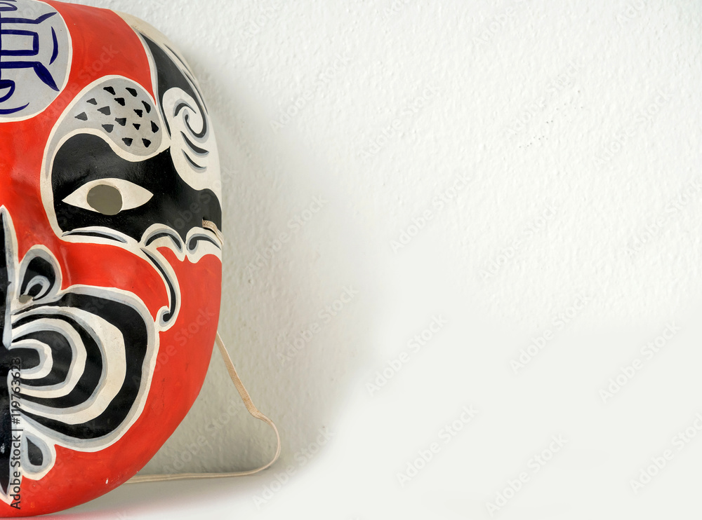 Half Face Drama Mask
