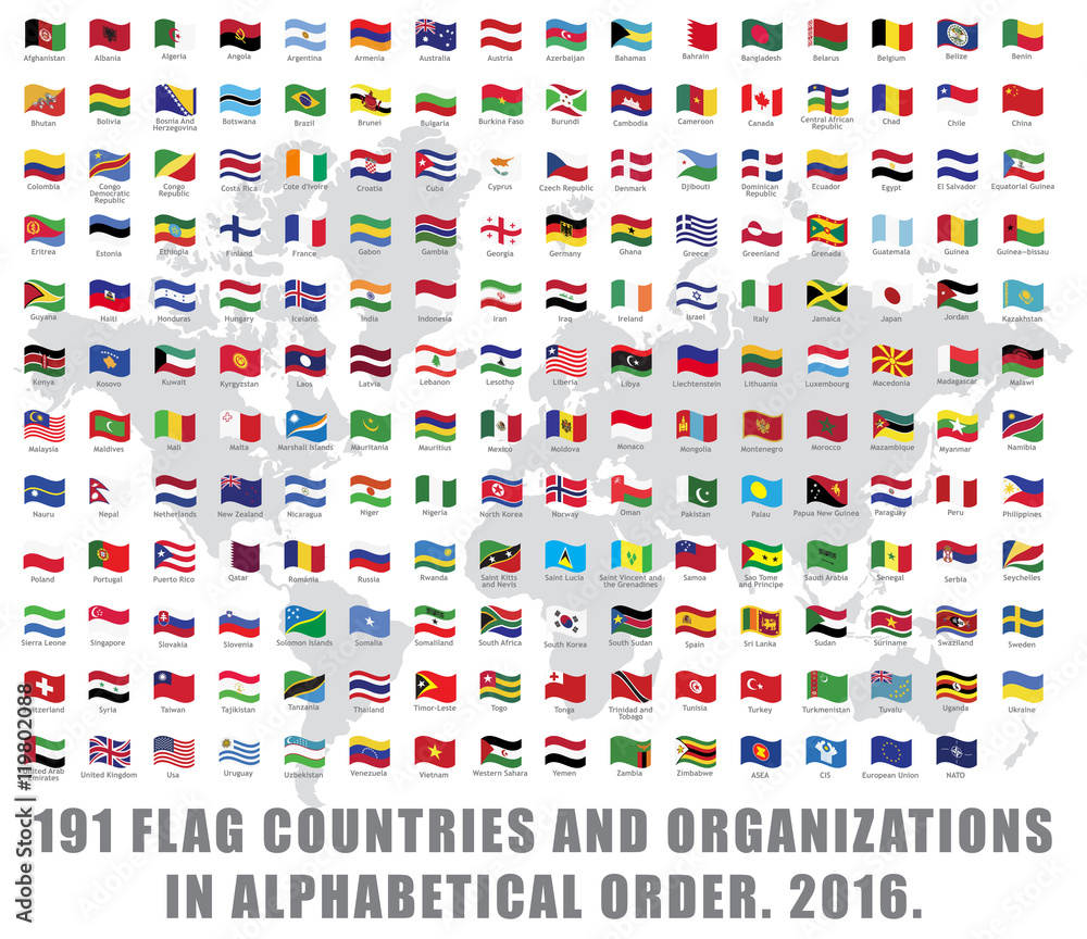 World Flags List