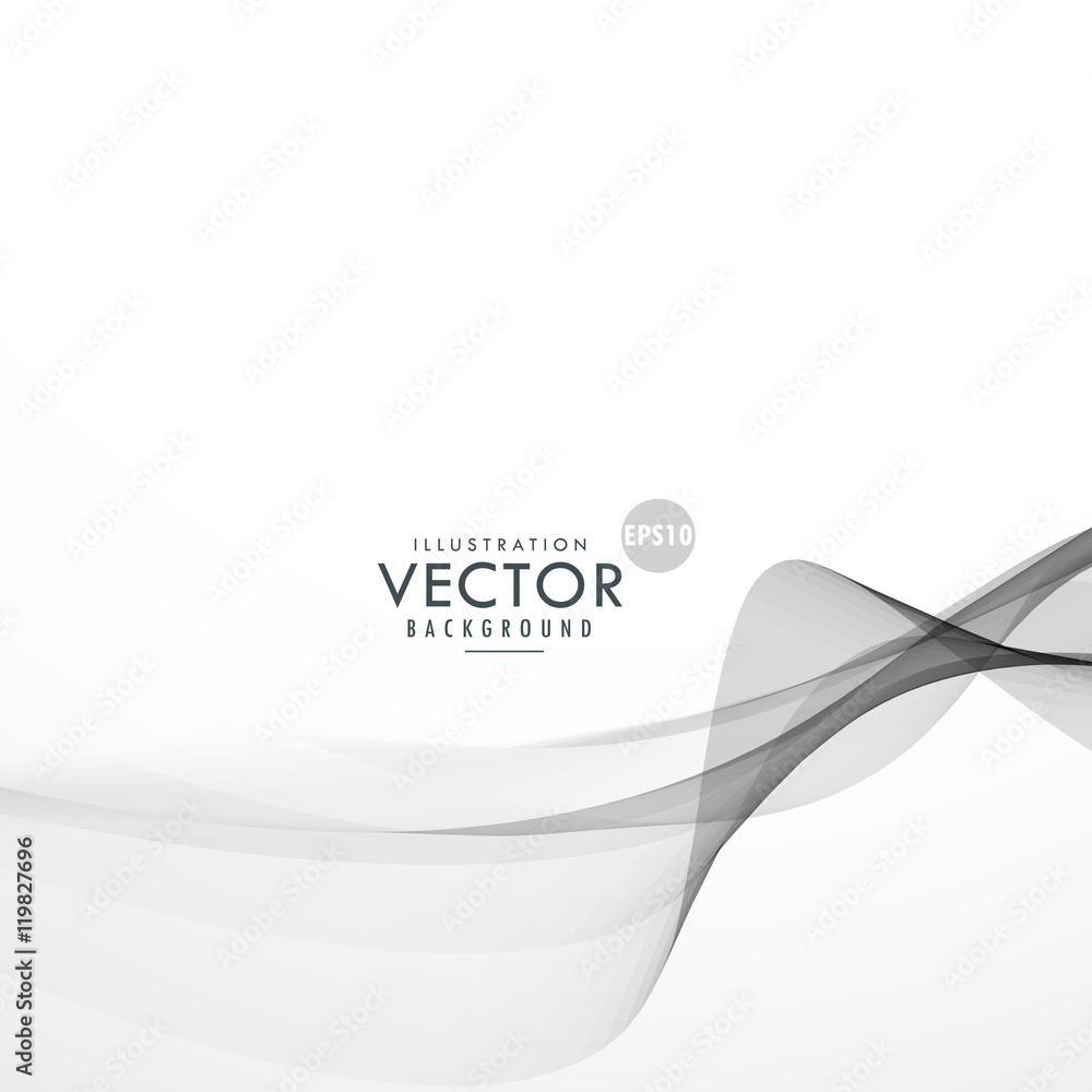 abstract gray wave background Stock Vector | Adobe Stock