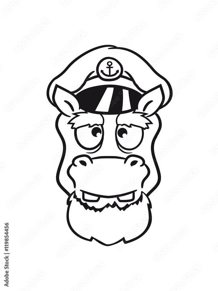 head face seaman captain boat ship deck cap anchor sailing dick funny ...