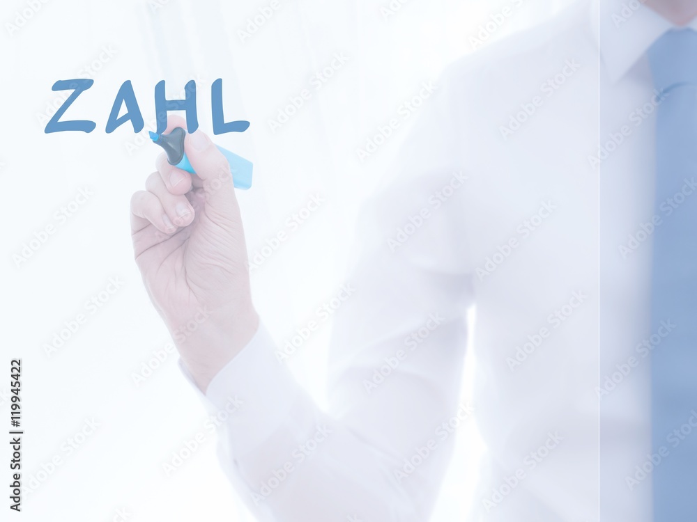 Zahl Stock Illustration | Adobe Stock