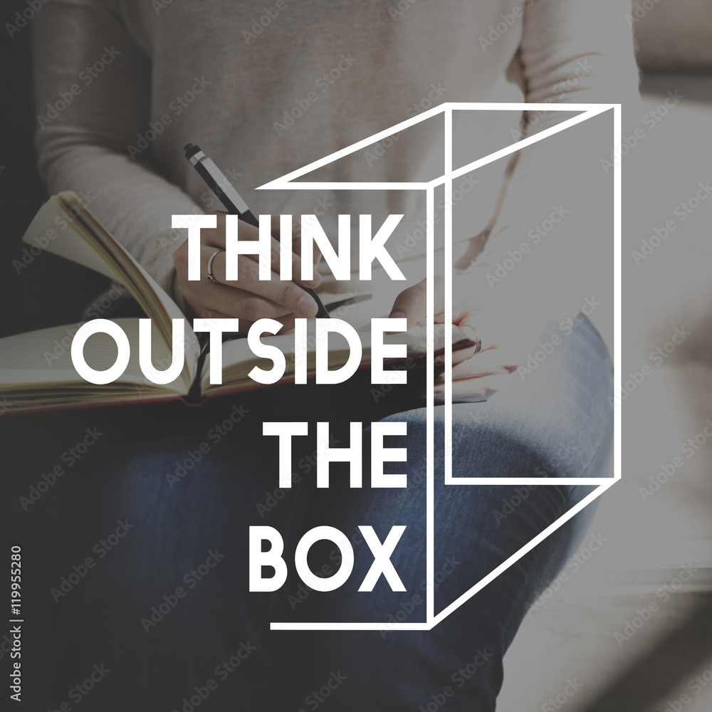 Thinking Out Of The Box Concept Stock Photo | Adobe Stock