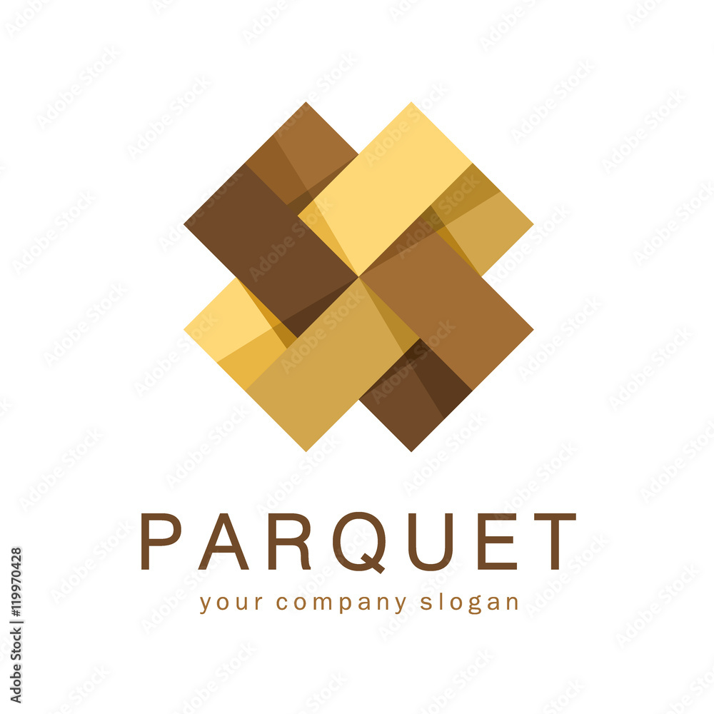 Vector logo parquet, laminate, flooring, tiles Stock Vector | Adobe Stock