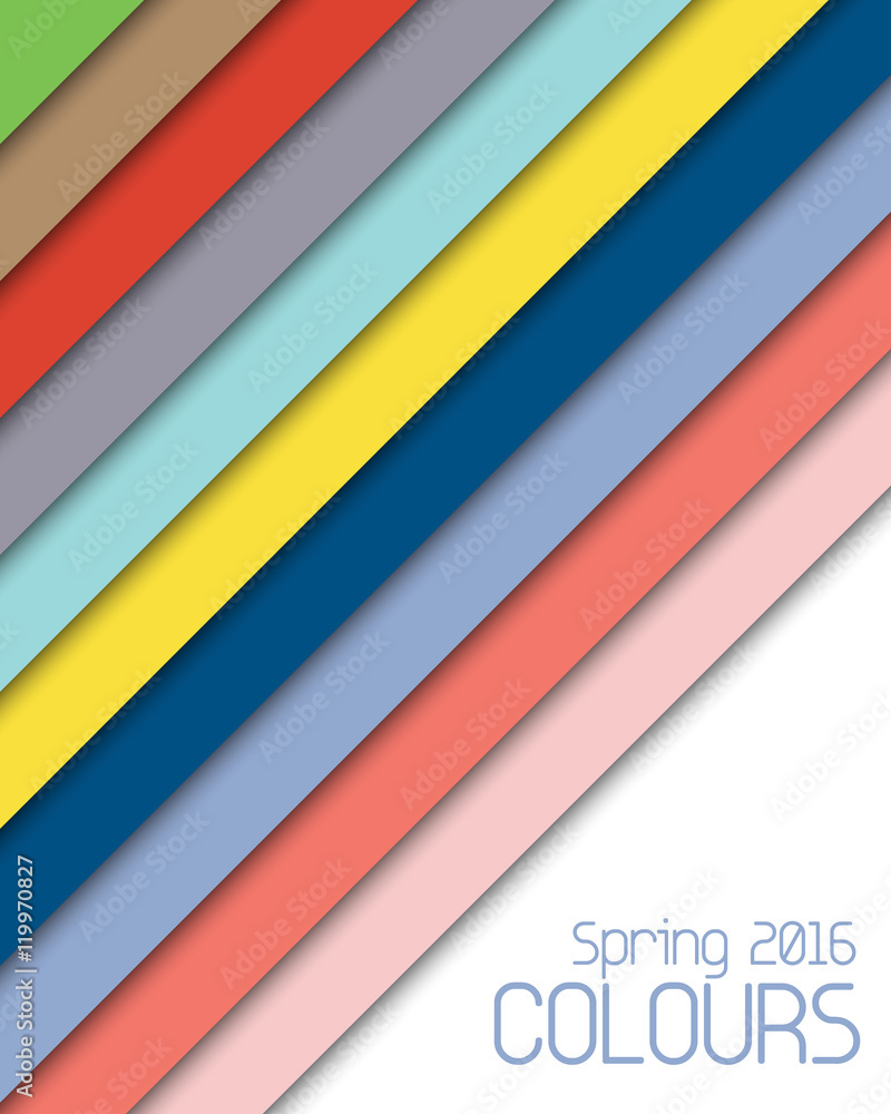 2016 color palette Stock Vector | Adobe Stock