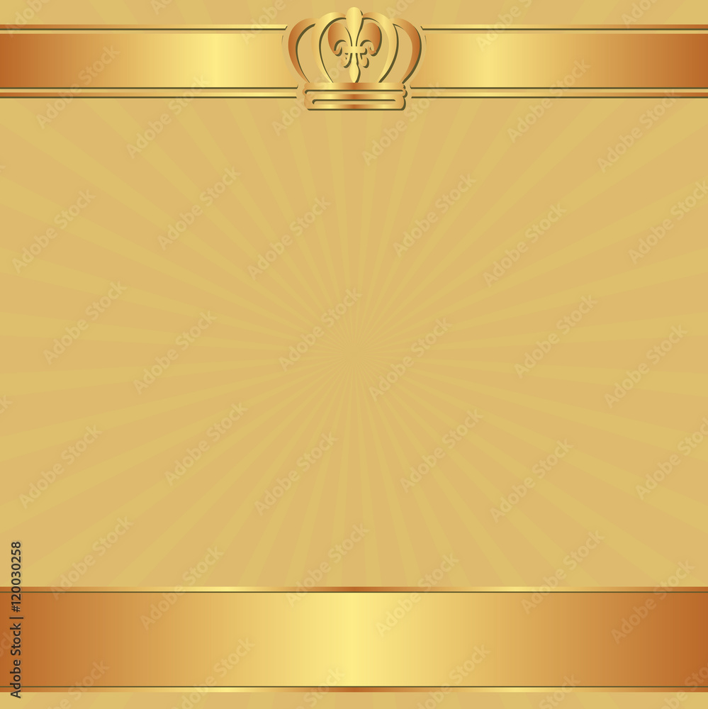 background with crown Stock Vector | Adobe Stock