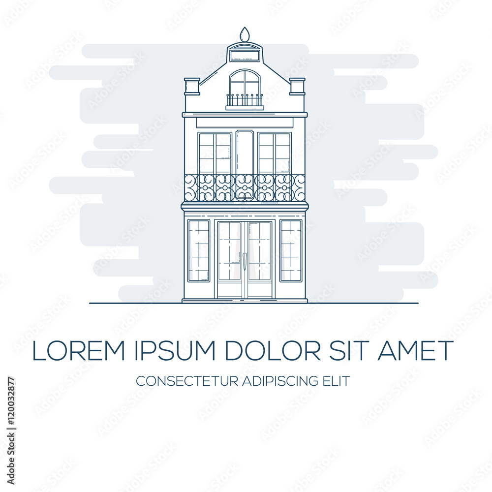 House invitation card Stock Vector | Adobe Stock