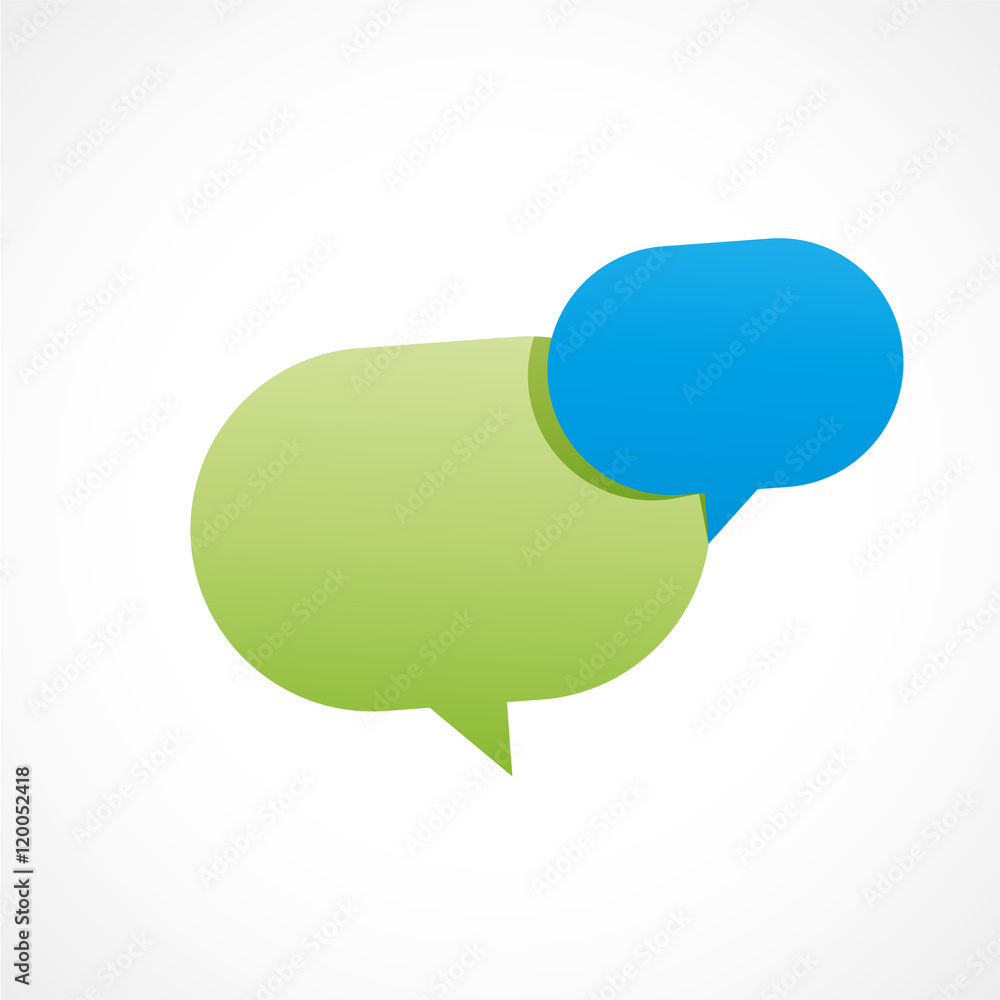 bulle dialogue Stock Vector | Adobe Stock
