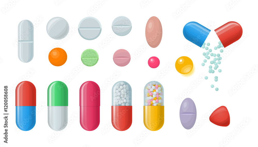 Tablet Medicine Vector