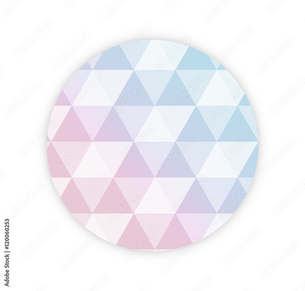 Circle geometric abstract background. vector illustration. Stock ...