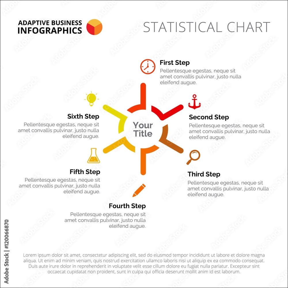Circular Infographic Template with Options Stock Vector | Adobe Stock