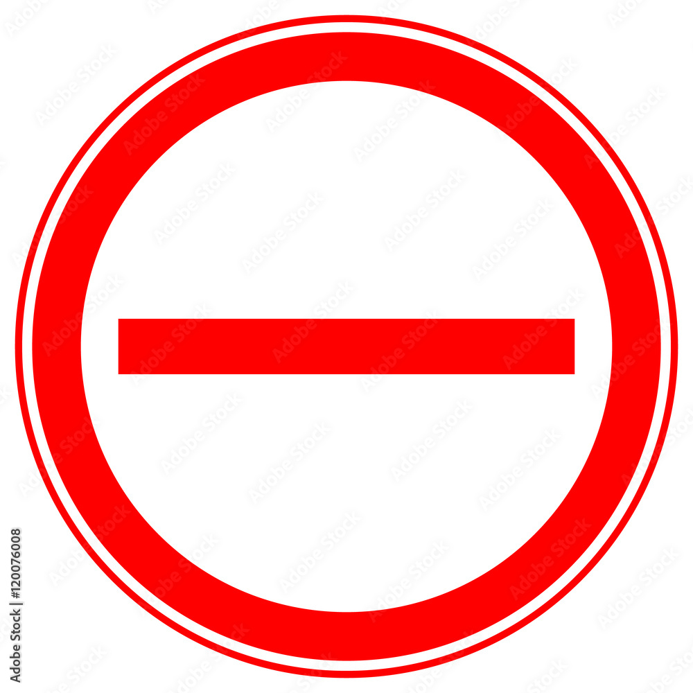 Printable restriction, prohibition signs, prohibitive road signs Stock ...