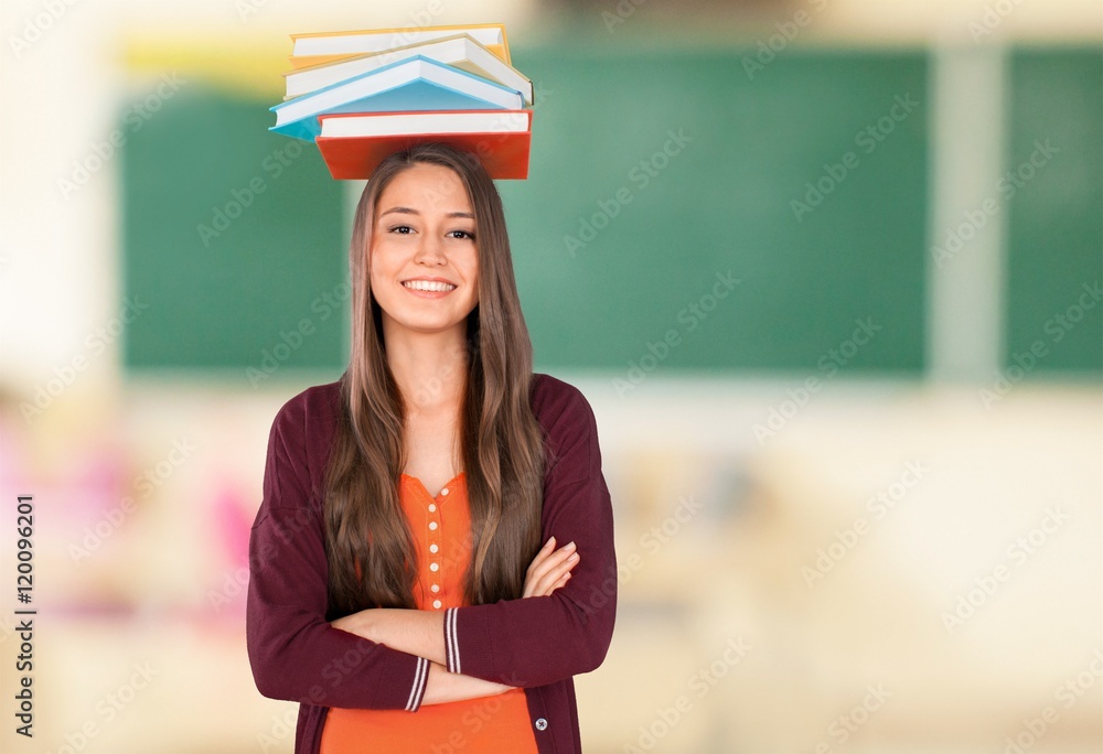 College student. Stock Photo | Adobe Stock