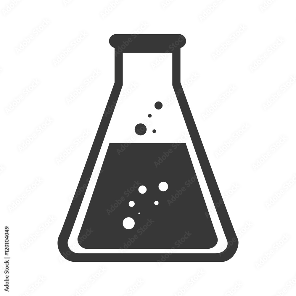 conical flask liquid chemical chemistry bottle laboratory scientific ...