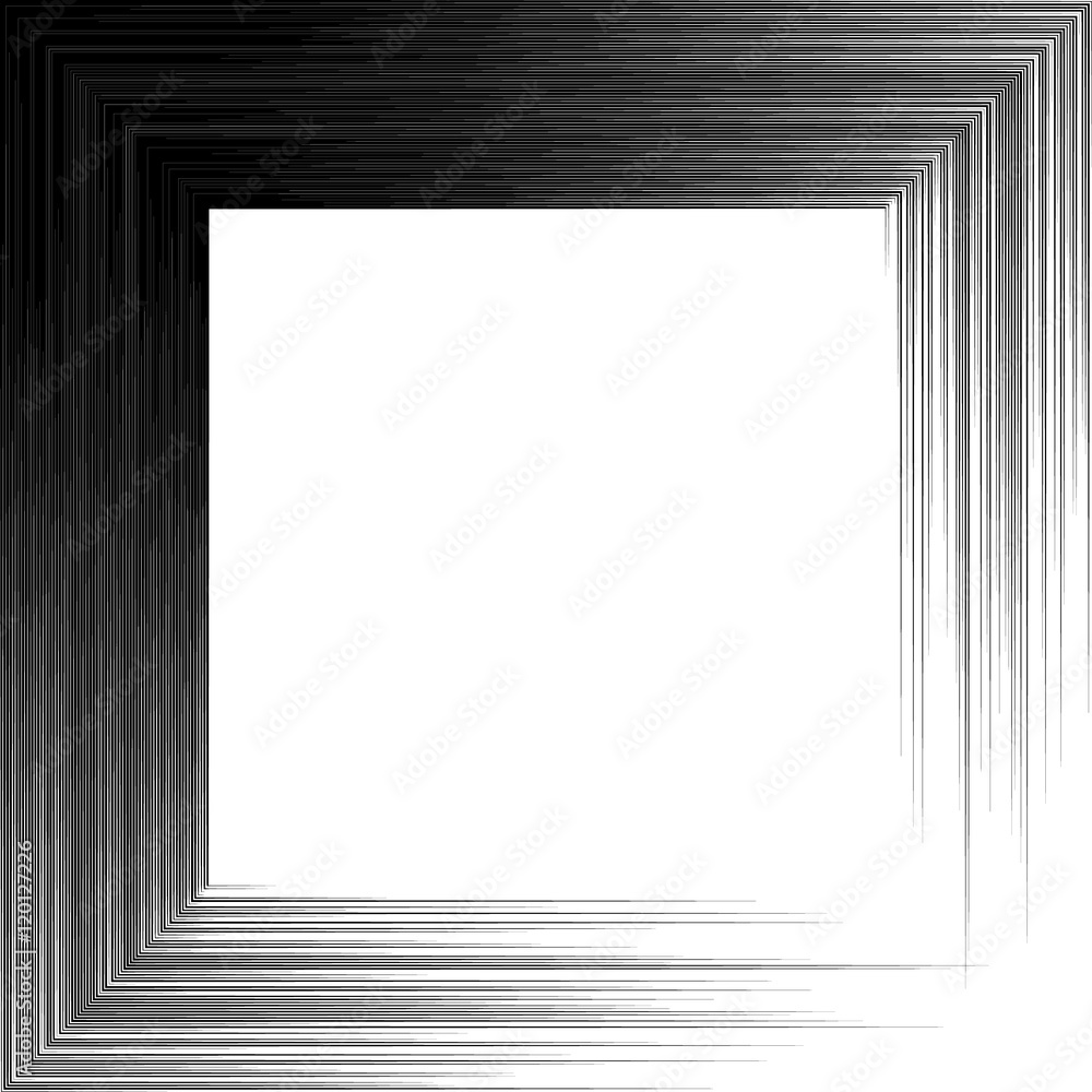 Black square frame on a white background. Stock Vector | Adobe Stock