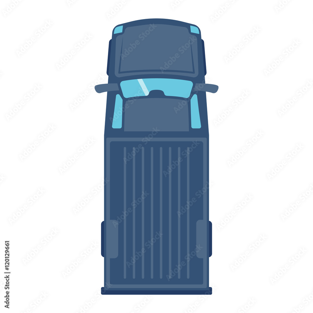 Vector car vehicle icon top view. From above car top view. Some vehicle ...