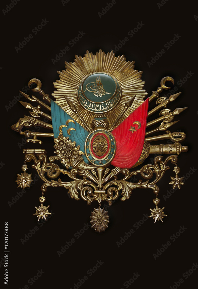 Old Ottoman Empire Emblem ( Old Turkish Symbol ) Stock Photo | Adobe Stock