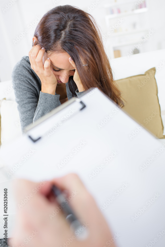 woman seeking help Stock-Foto | Adobe Stock