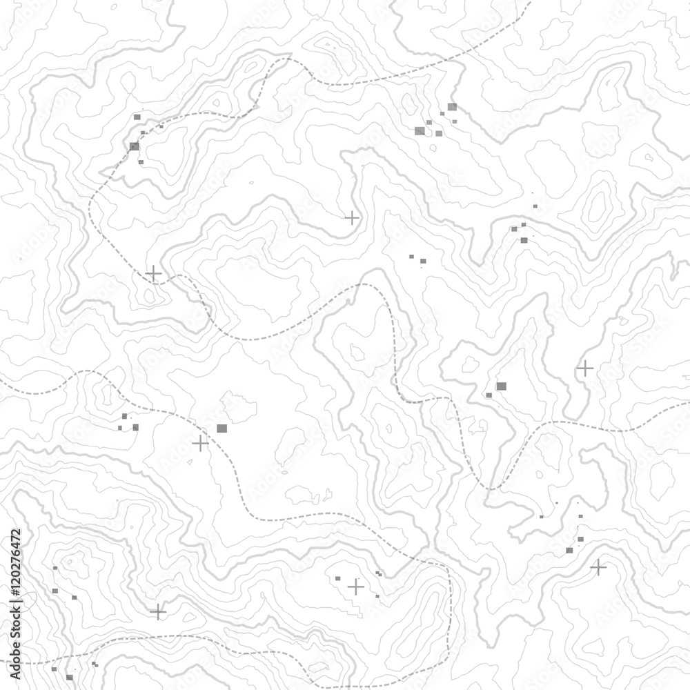 Topographic map background concept with space for your copy. Topography lines art contour ...
