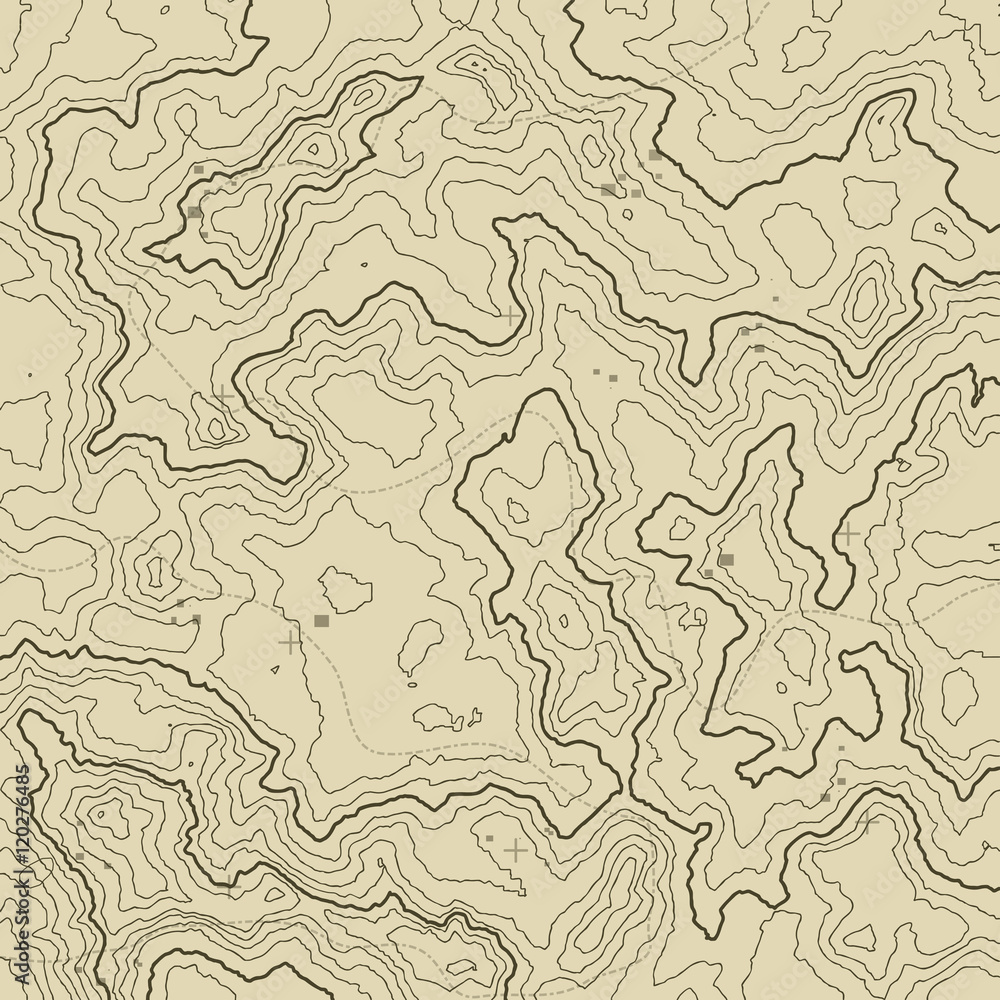 Topographic map background concept with space for your copy. Topography ...
