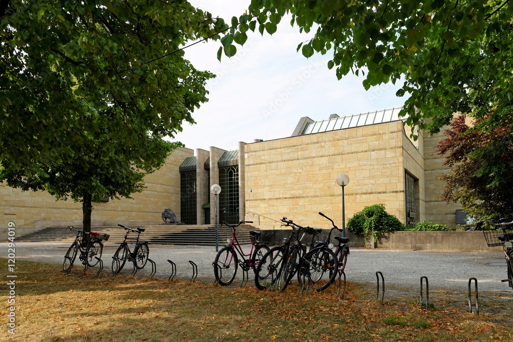 New Pinacotheca in Munich, one of the most important art museums of the ...