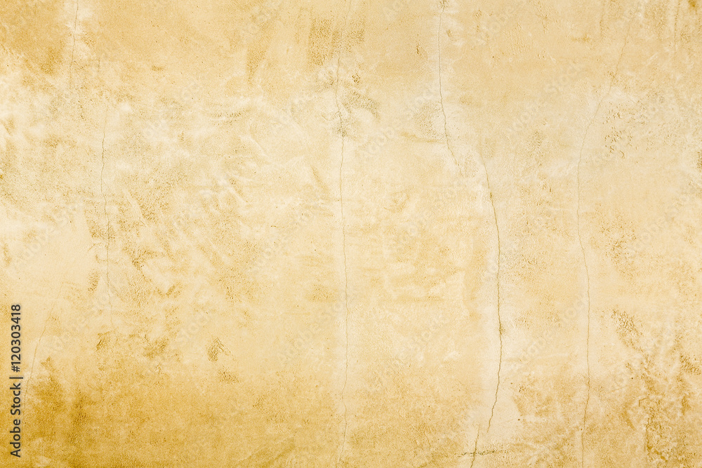 Horizontal rustic gold stucco texture wall background Stock Photo ...