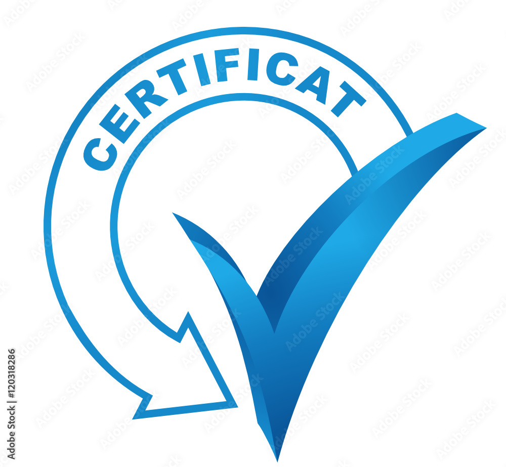 certificat sur symbole validé bleu Stock Vector | Adobe Stock certificat sur symbole validé bleu Stock Vector | Adobe Stock