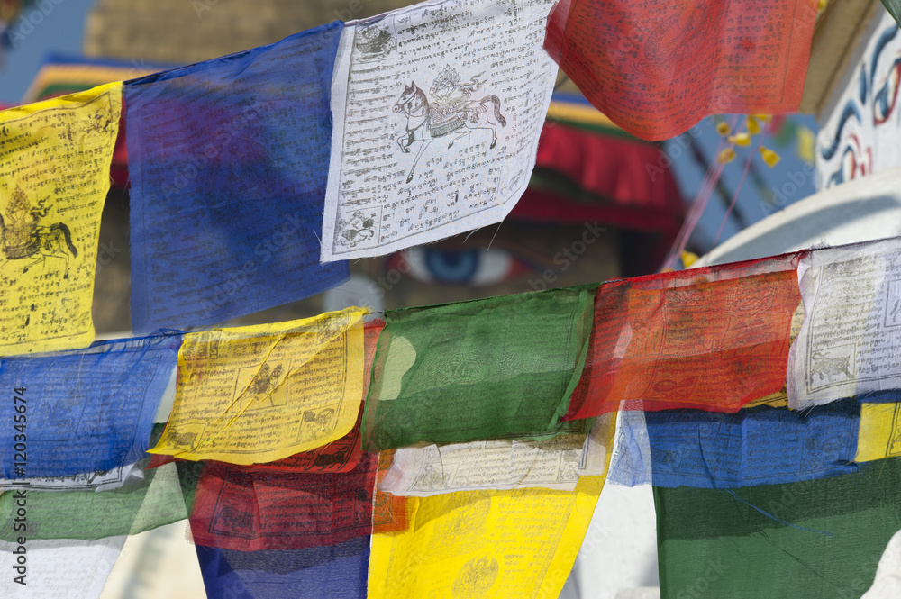 Flag's prayer Stock Photo | Adobe Stock