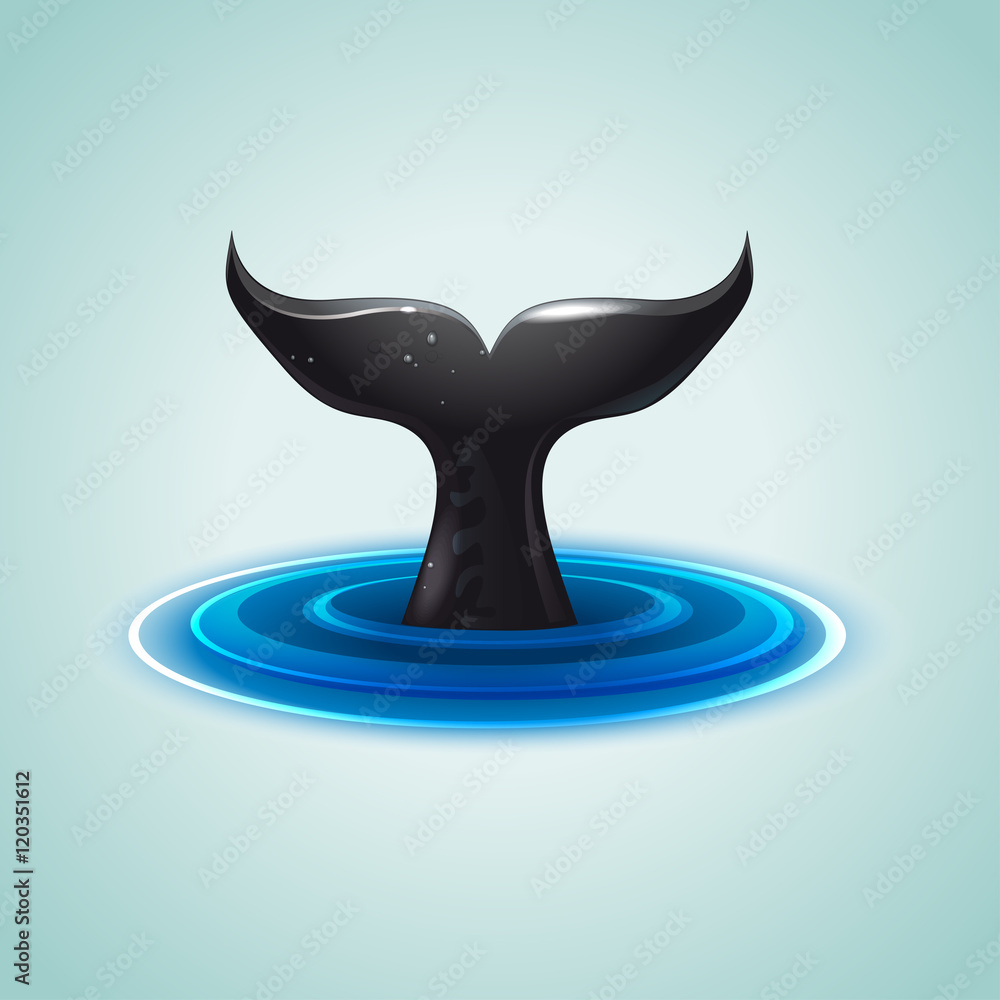 Whale tale Stock Vector | Adobe Stock