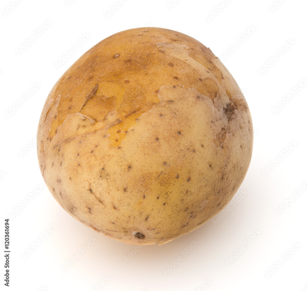 new potato tuber isolated on white background cutout Stock Photo ...
