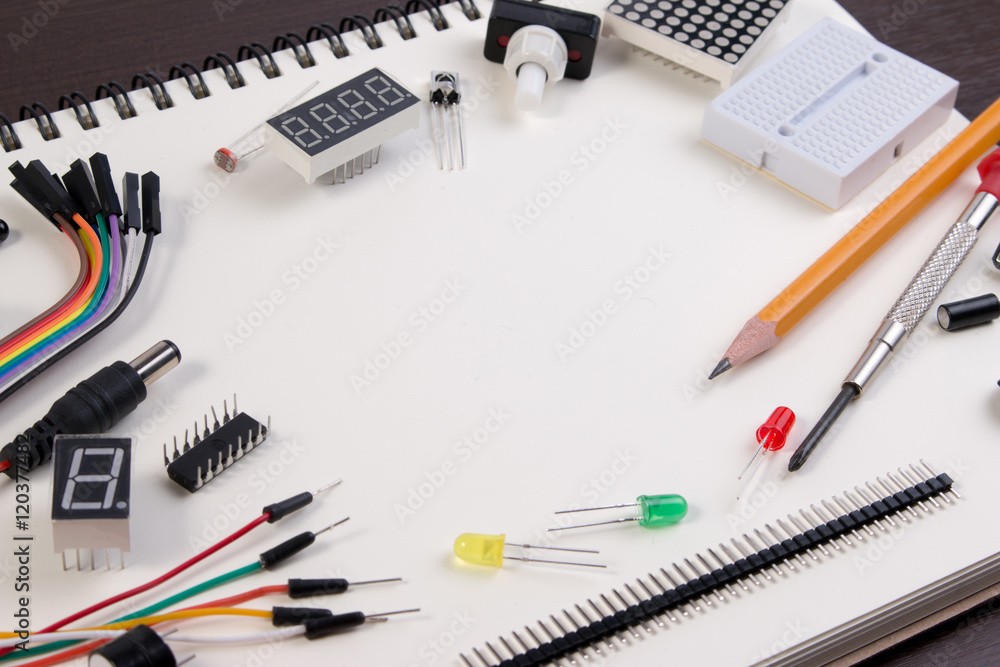 DIY Electronic Kit , Robot made on base of micro controller with ...