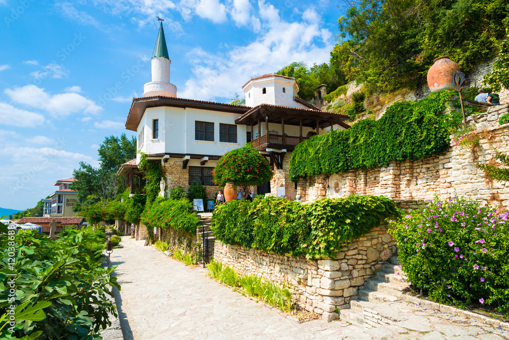Balchik Palace (Castle) and botanic garden of Romanian Queen Marie at ...