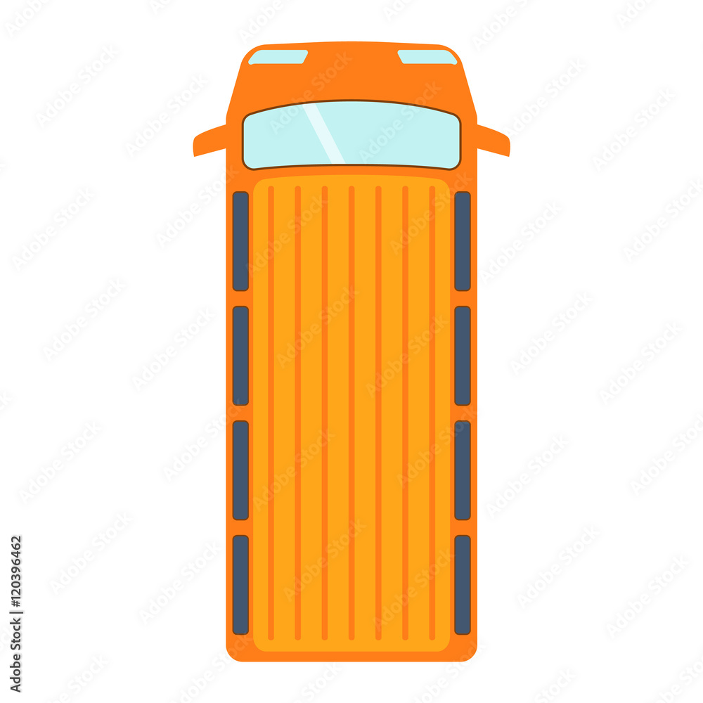 Vector car vehicle icon top view. From above car top view. Some vehicle ...