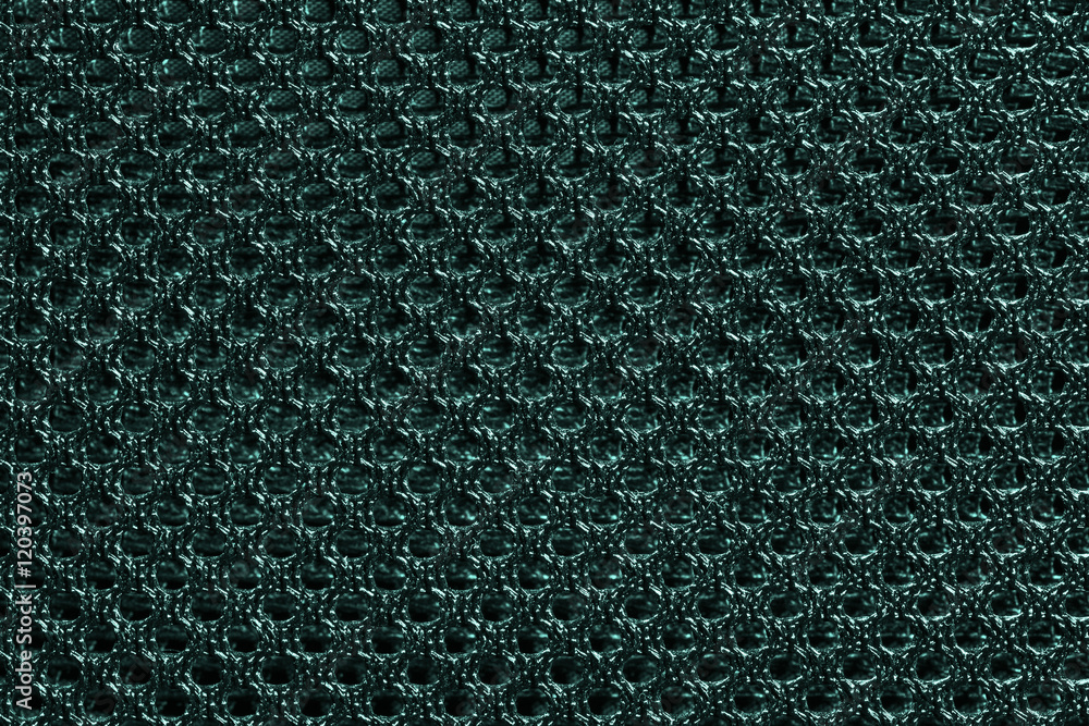 Green fishnet cloth material as a texture background. Nylon texture ...