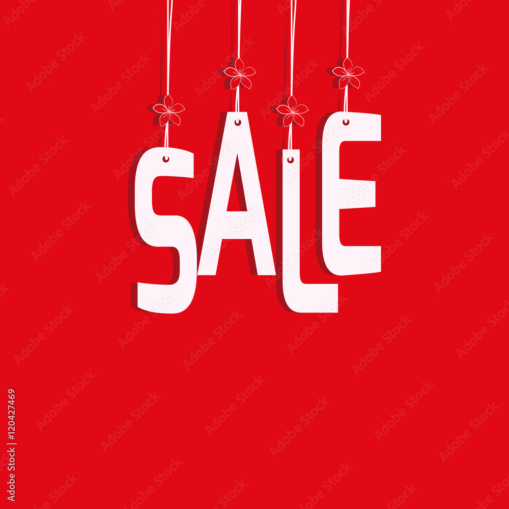 sign design for sale poster Stock Vector | Adobe Stock