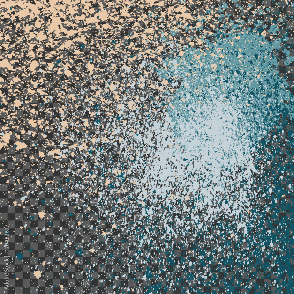 Splatter paint neon shine decoration acrylic, dust flow vector, magic ...