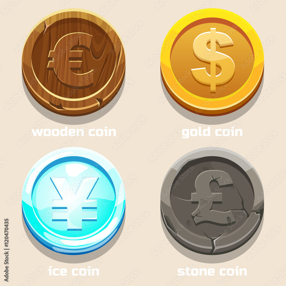 texture coins of different currencies Stock Vector | Adobe Stock
