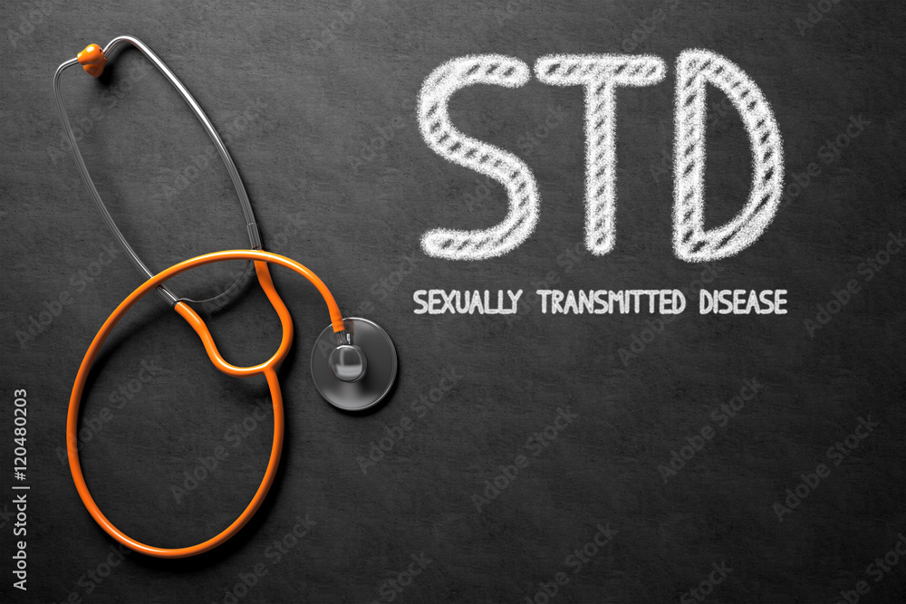 STD Handwritten on Chalkboard. 3D Illustration. Stock Illustration ... STD Handwritten on Chalkboard. 3D Illustration. Stock Illustration ...